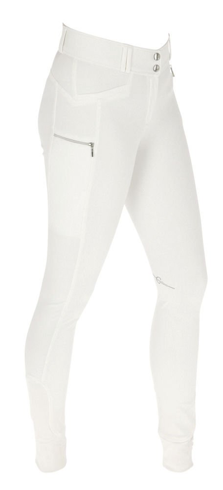 Covalliero Detroit Ridebukser - Hvid - Stævnebukser - Dame - Unicorn ...